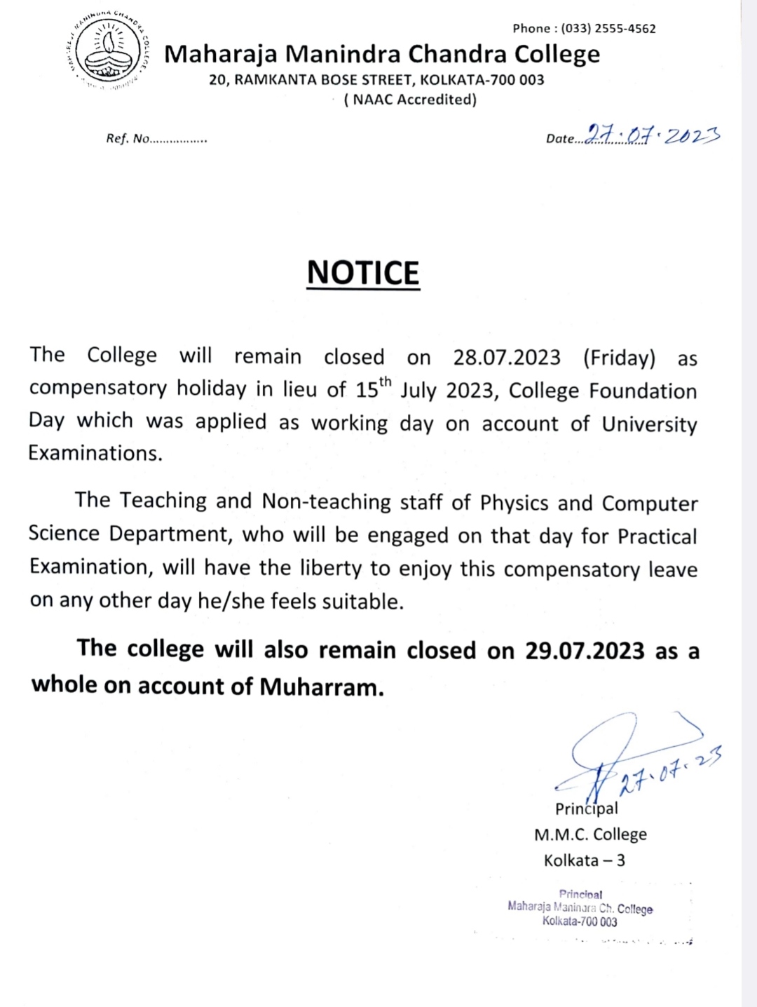 Home [www.mmccollege.co.in]