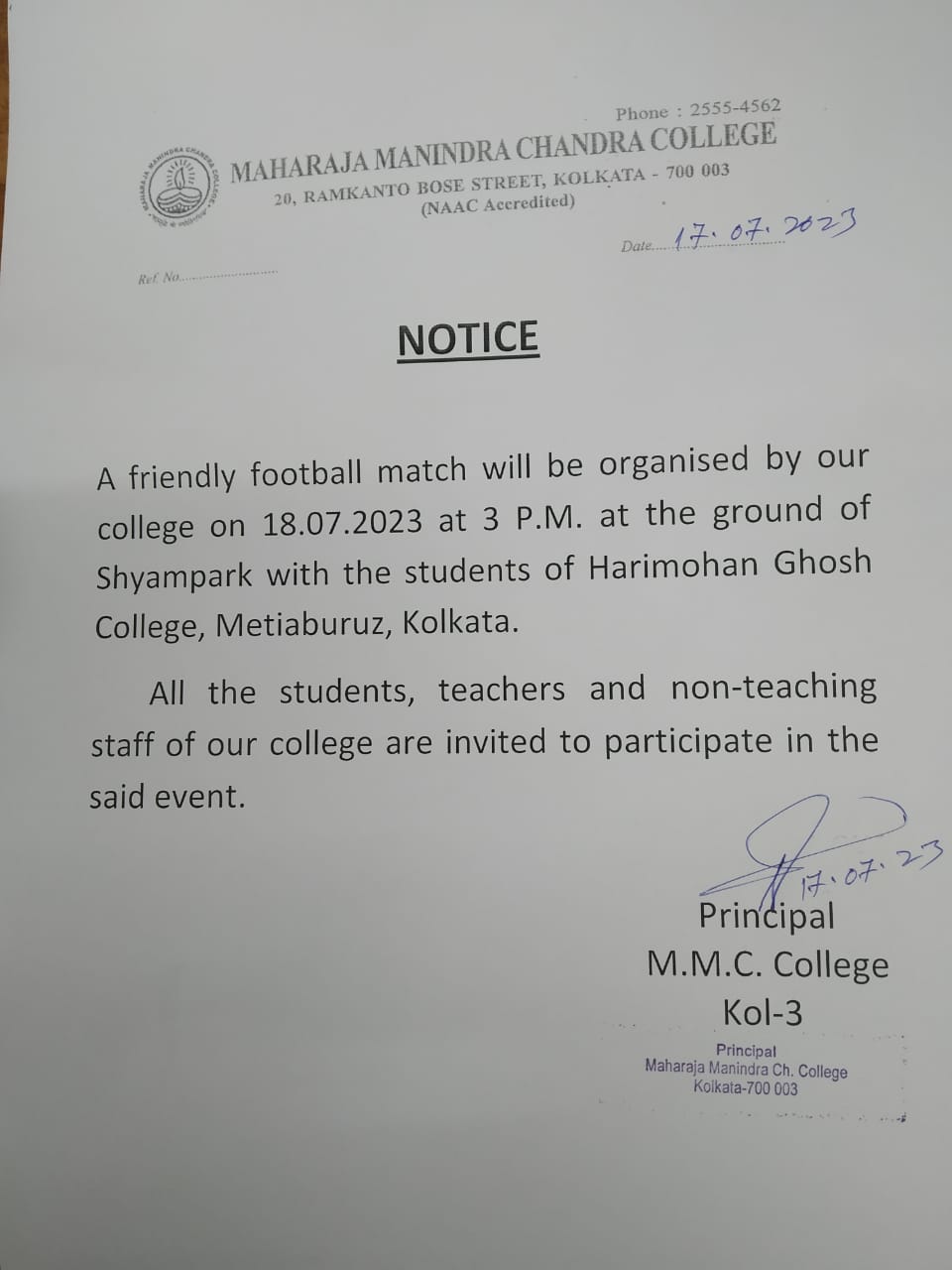 Home [www.mmccollege.co.in]